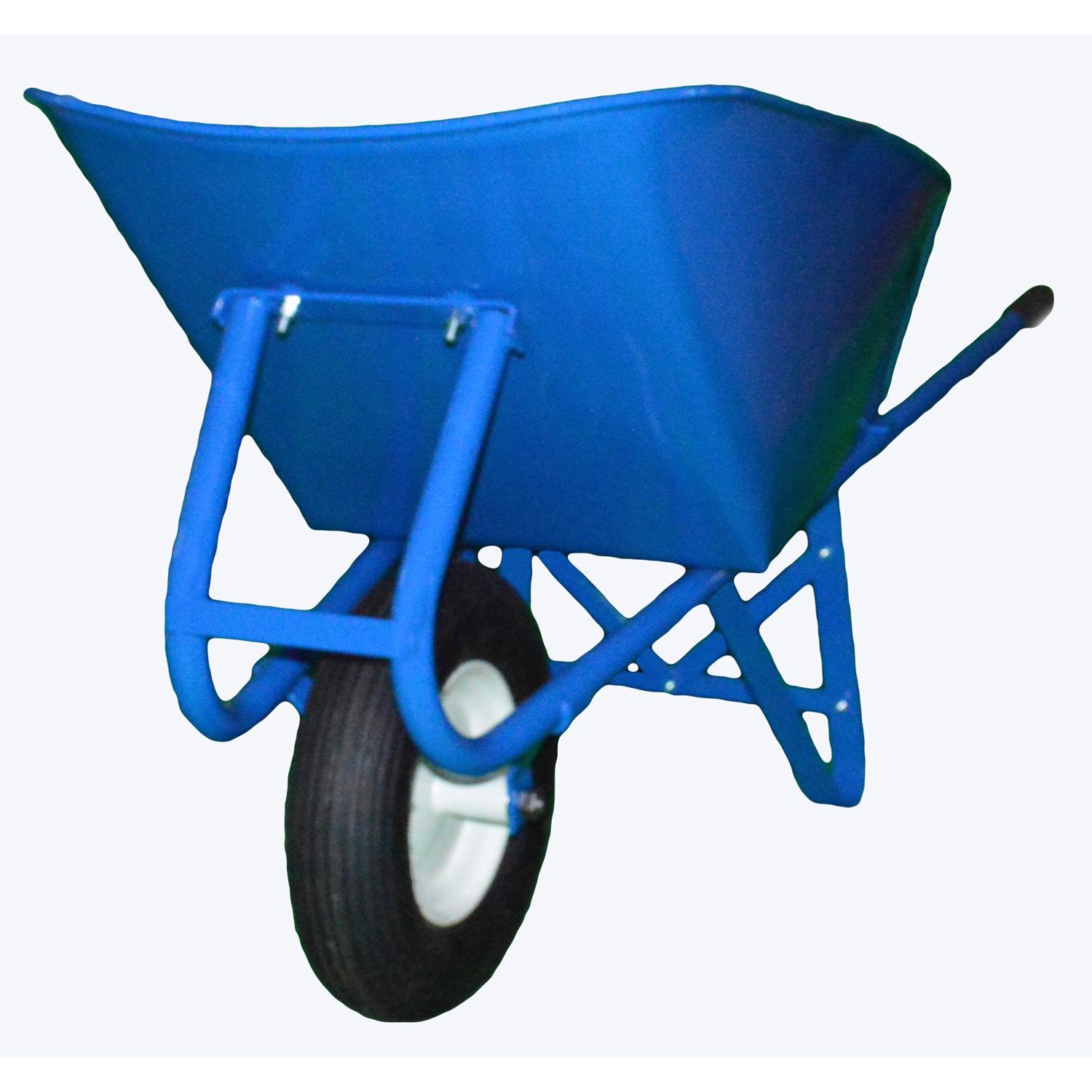 Wellmade Miller Steel Contractor Wheelbarrow 6 cu ft Mfr# 401161 - Ace ...