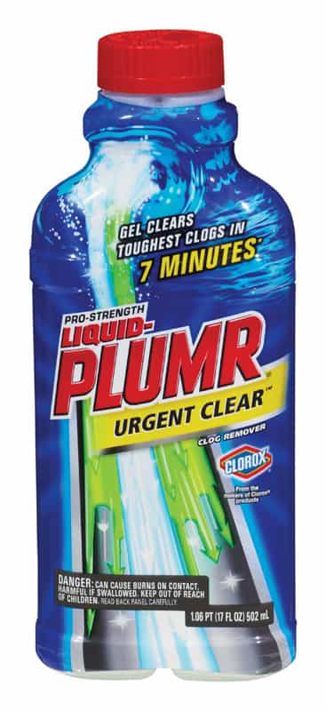 Liquid-Plumr Urgent Clear Liquid Clog Remover 17 oz. - Ace Hardware