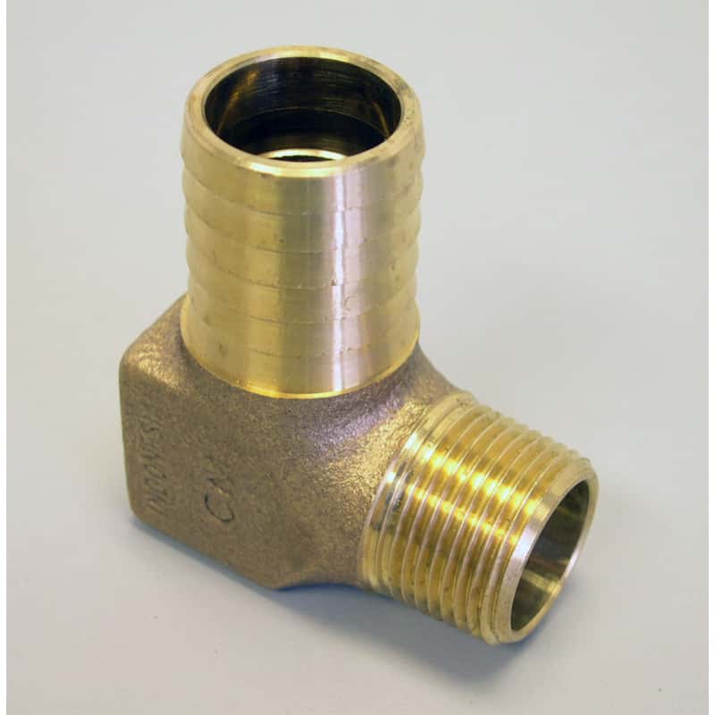 Campbell Red Brass 1in. x 3/4 in. Hydrant Elbow Mfr# RHE4-3TLF - Ace ...
