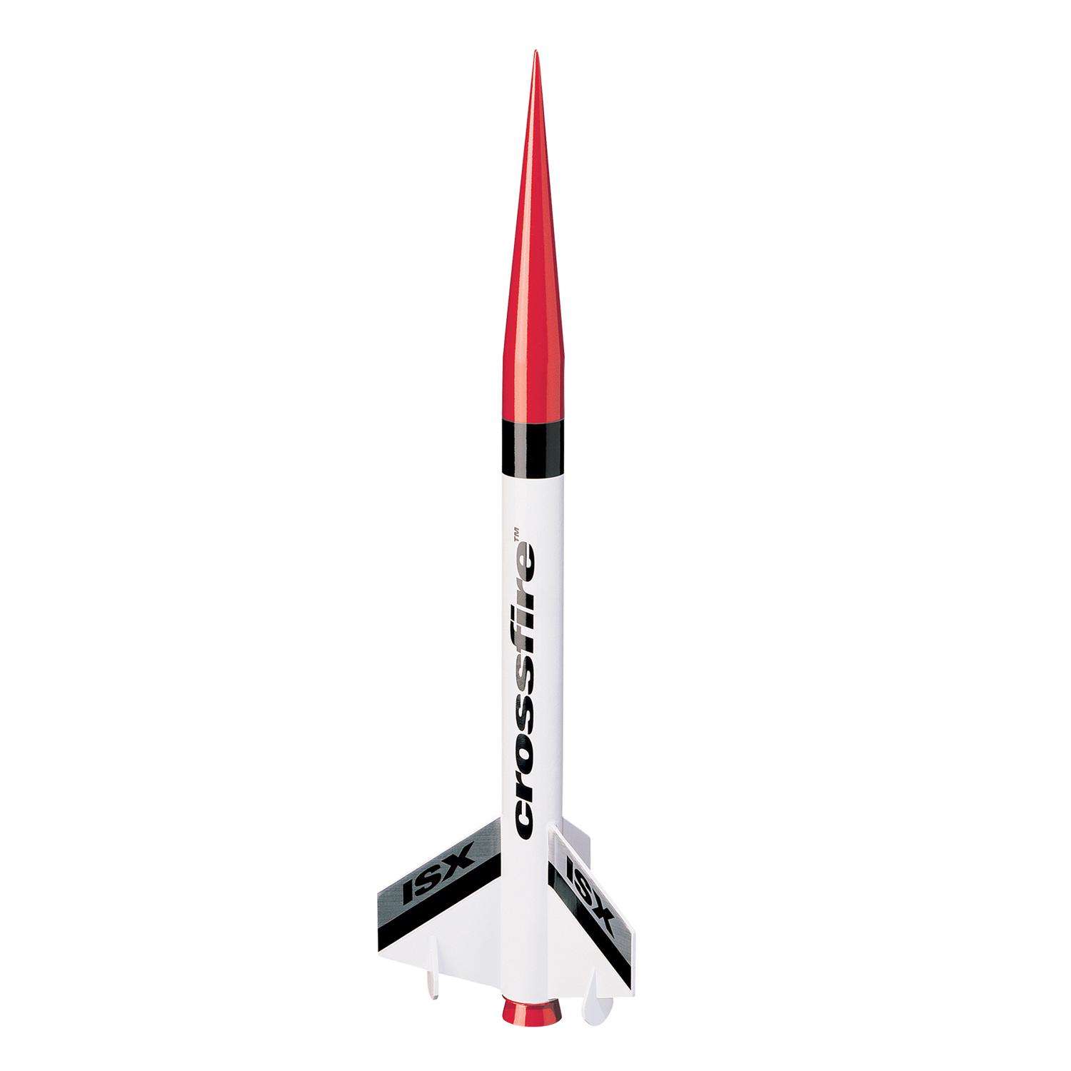 Estes Crossfire Model Rocket Red/White - Ace Hardware