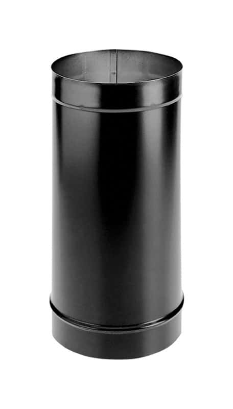 DuraVent 6 in. D X 48 in. L Stainless Steel Double Wall Stove Pipe ...