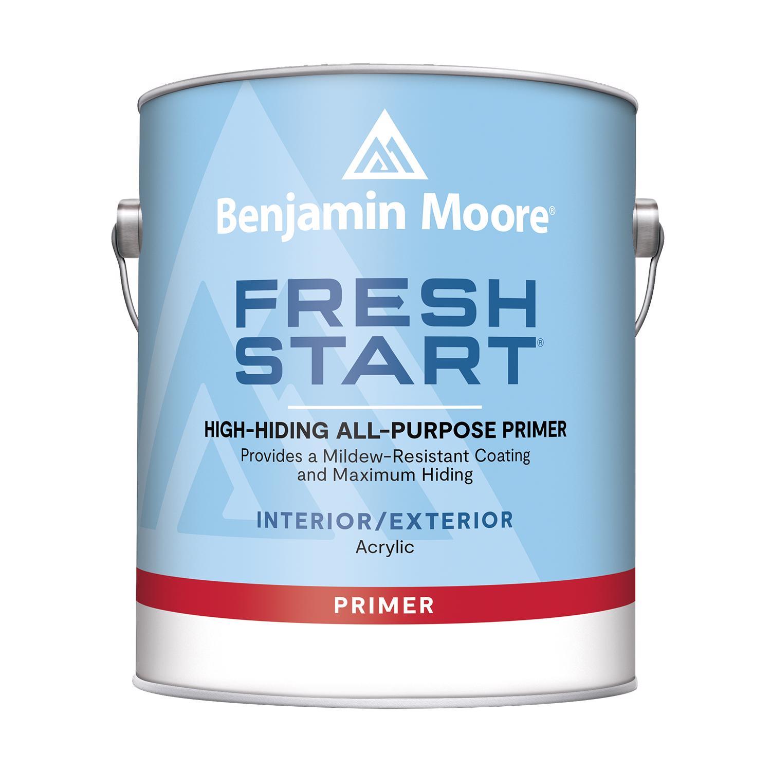 Benjamin Moore Fresh Start White Low Luster Acrylic Latex Primer 1 gal ...
