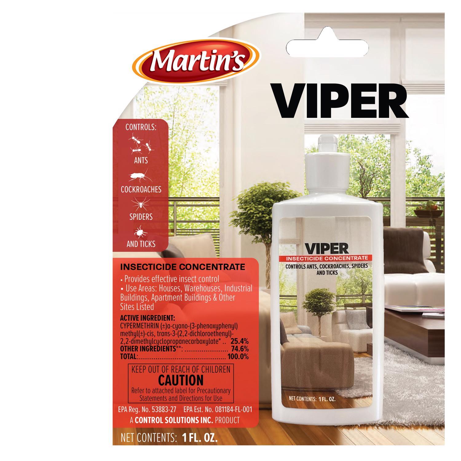 Martin's Viper Insect Killer Liquid Concentrate 1 oz - Ace Hardware