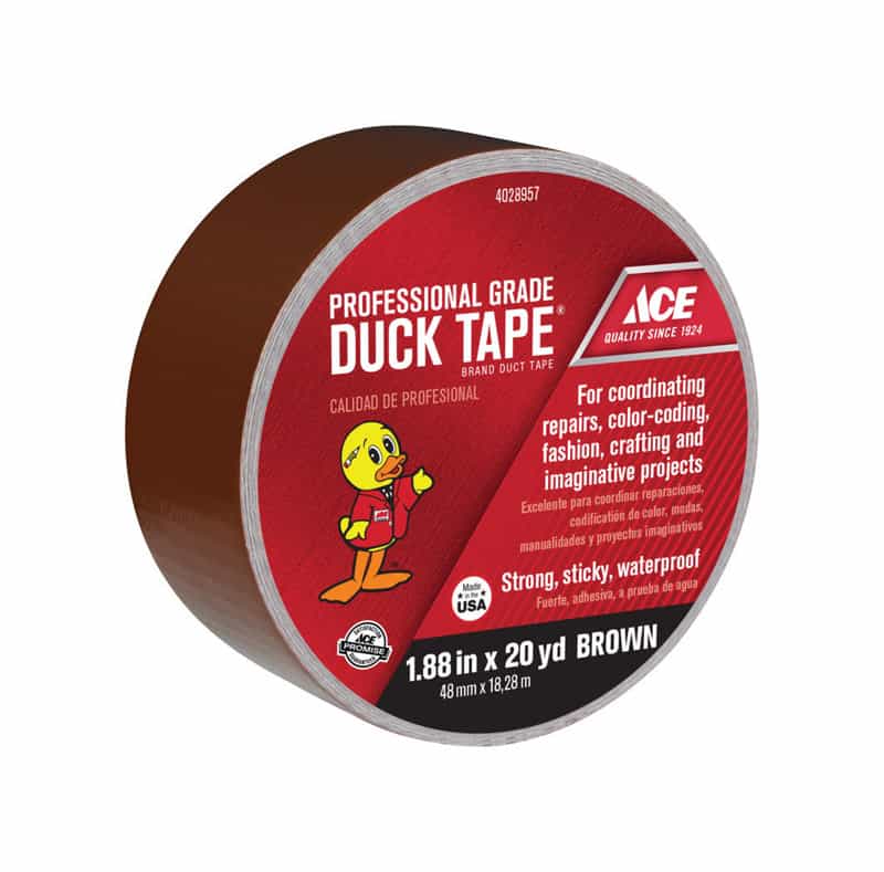 Ace 1.88 in. W x 20 yd. L Brown Duct Tape - Ace Hardware