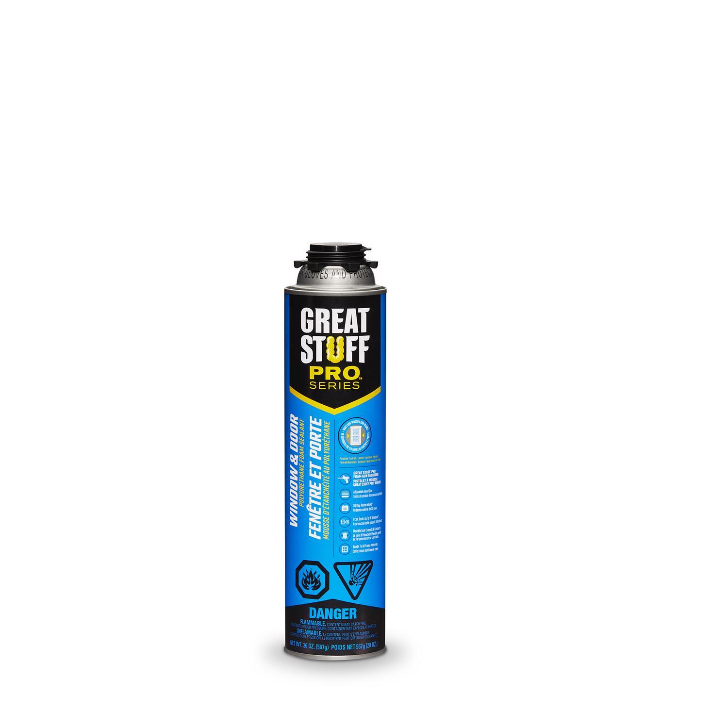 Great Stuff Pro Series Yellow Polyurethane Insulating Foam Sealant 20 oz Mfr 187273 Ace Hardware