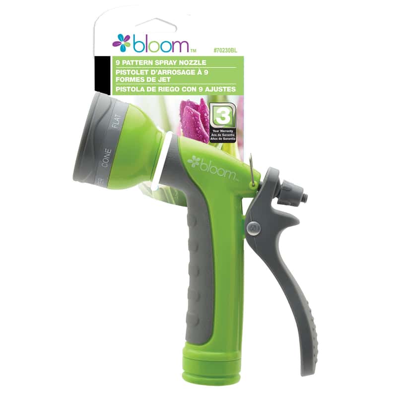 Bloom 7 Pattern Multi-Pattern ABS Hose Nozzle - Ace Hardware