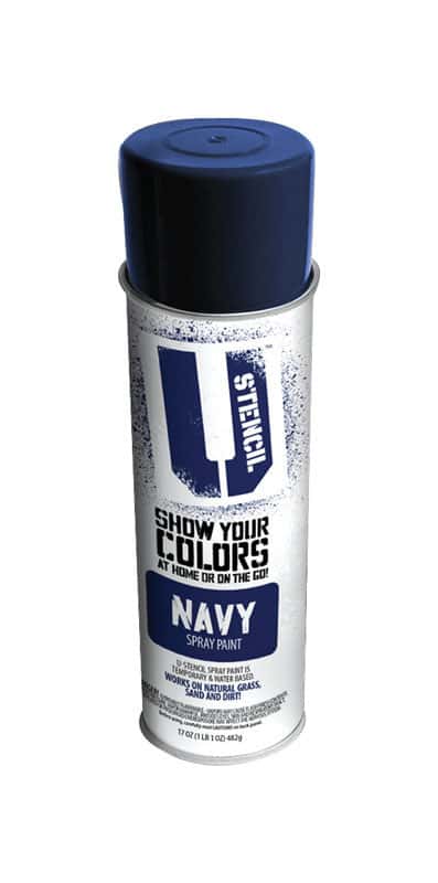 U-Stencil Matte Navy Spray Paint 17 oz - Ace Hardware