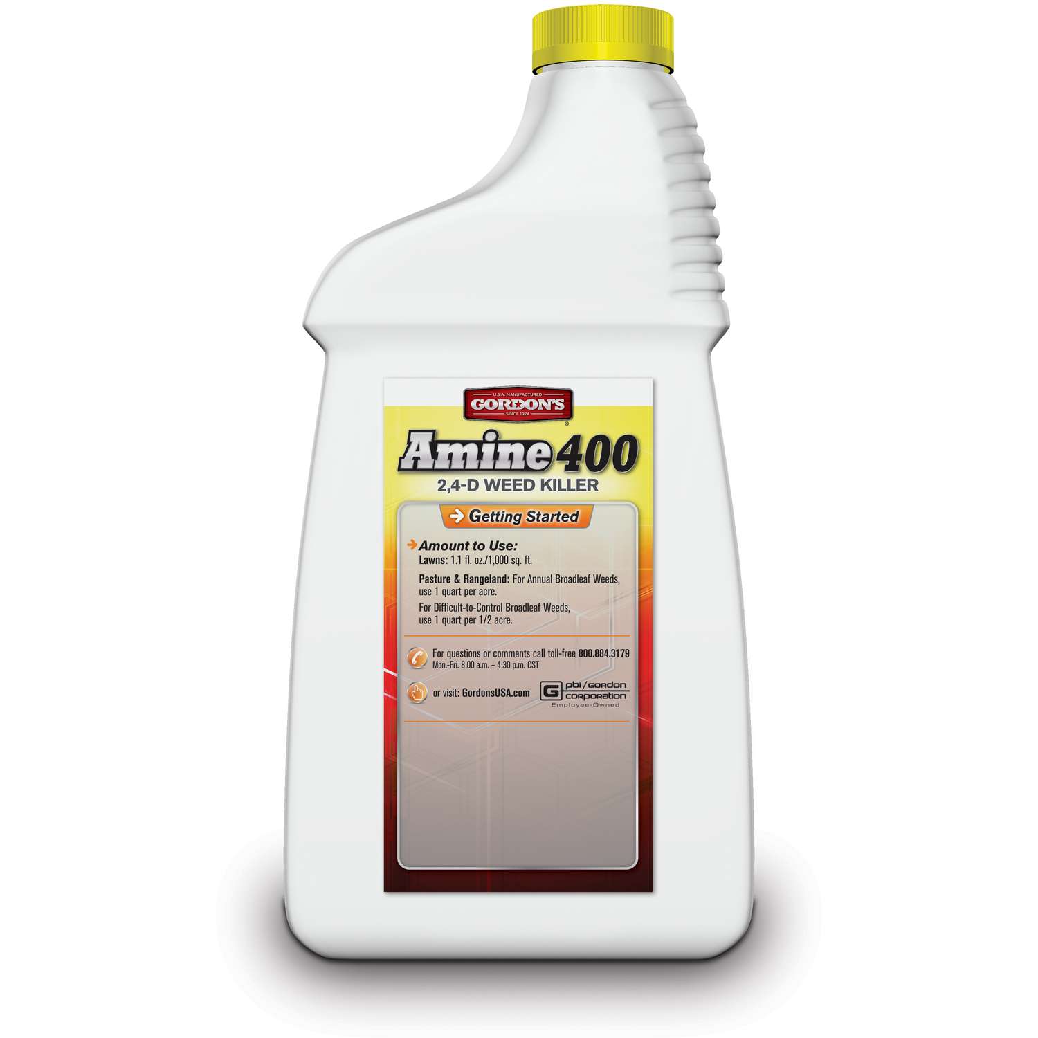 Gordon's Amine 400 Broadleaf Weed Killer Concentrate 1 quart qt. - Ace ...