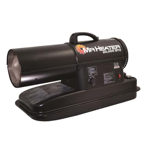 Mr. Heater 80000 Btu/h 2000 sq ft Forced Air Diesel/Kerosene Heater ...