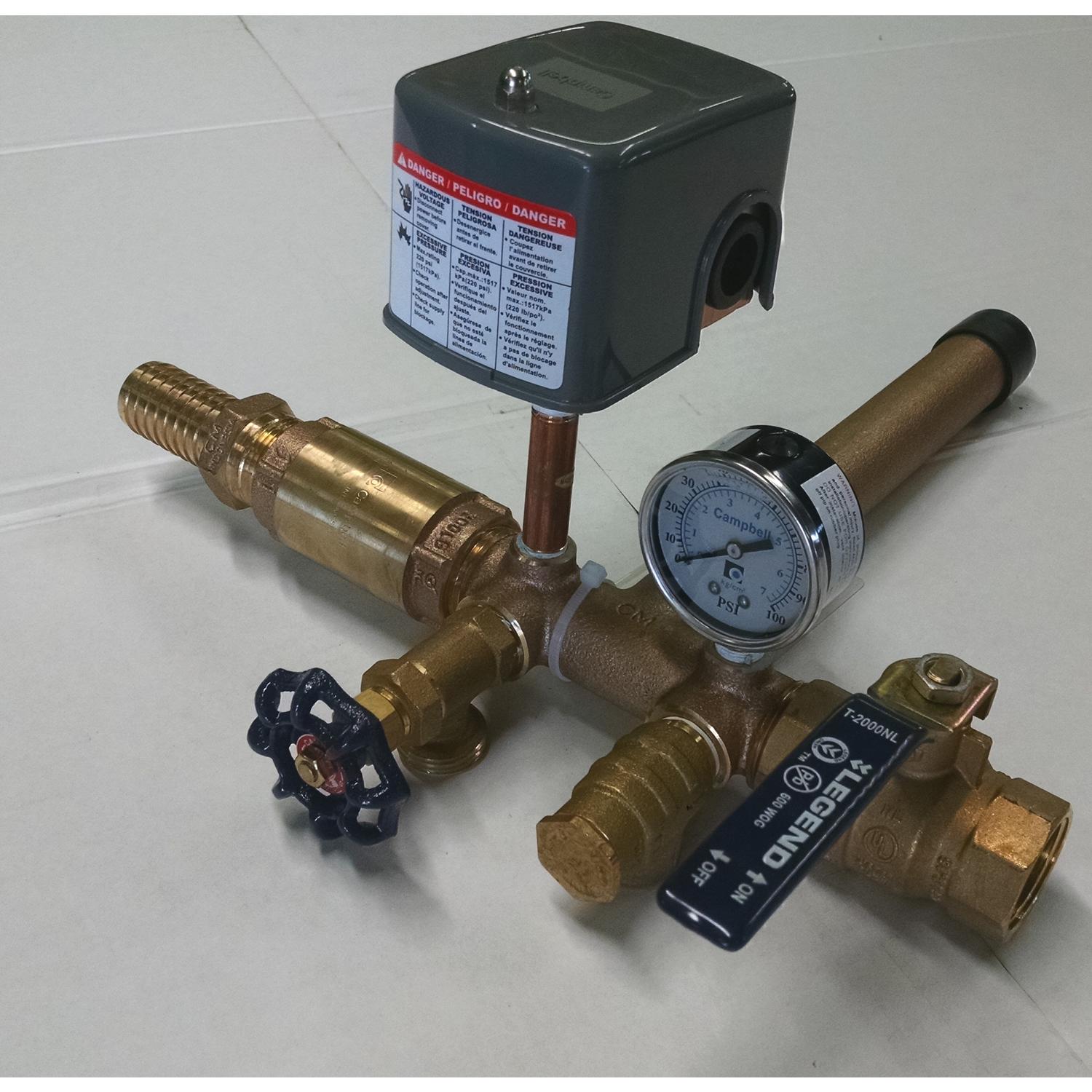 UPC 088409012916 - 4718631 Tank Tee Manifold Kit | upcitemdb.com