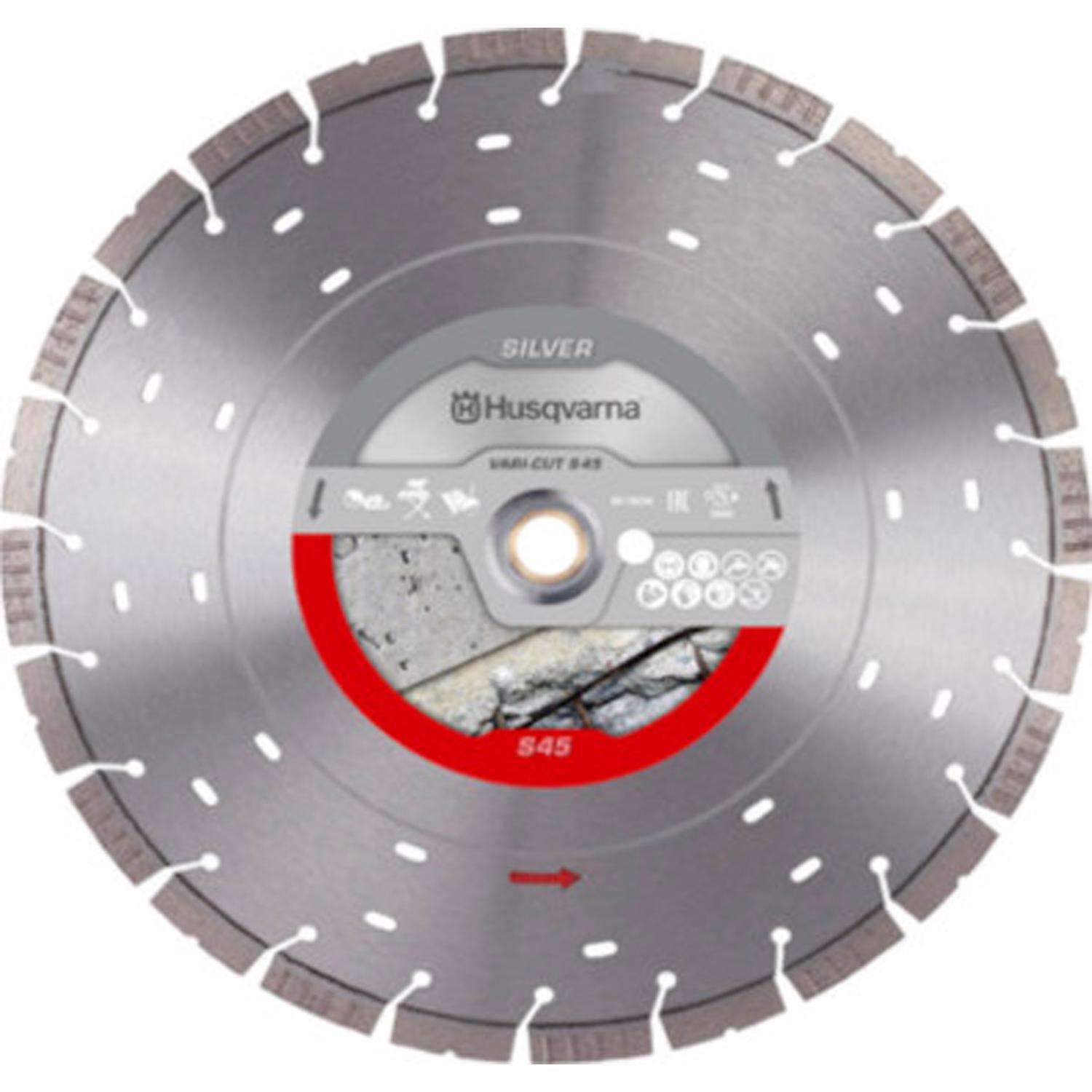 Husqvarna 14 in. D X 1 in. Vari-Cut S45 Diamond Circular Saw Blade 1 pc ...