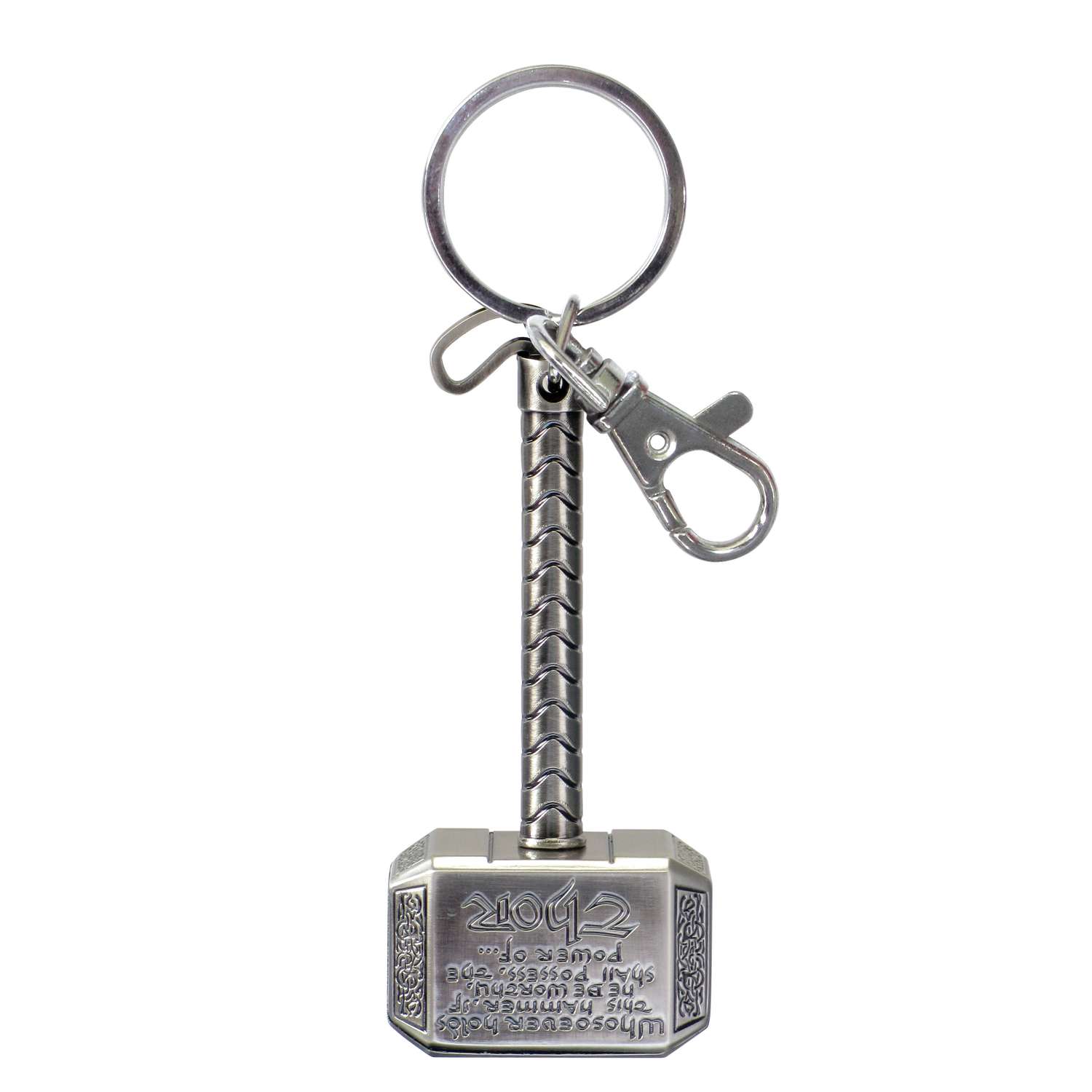 Monogram Marvel Key Ring Pewter Mfr# 67419 - Ace Hardware
