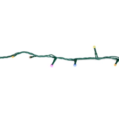 Holiday Bright Lights LED Rice Multicolored 250 ct String Christmas ...