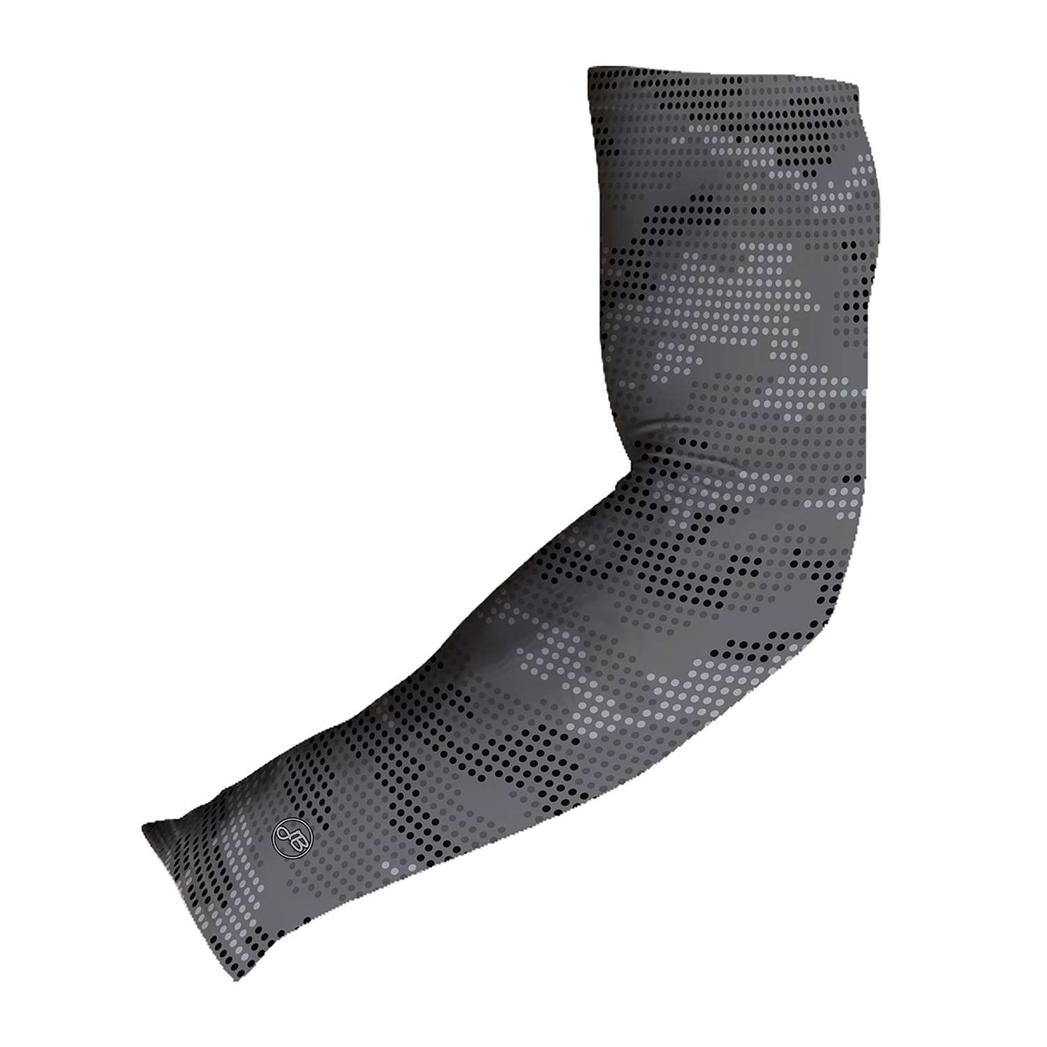 John Boy One Size Fits All Unisex Black/Gray/White Dotted Camo Arm ...