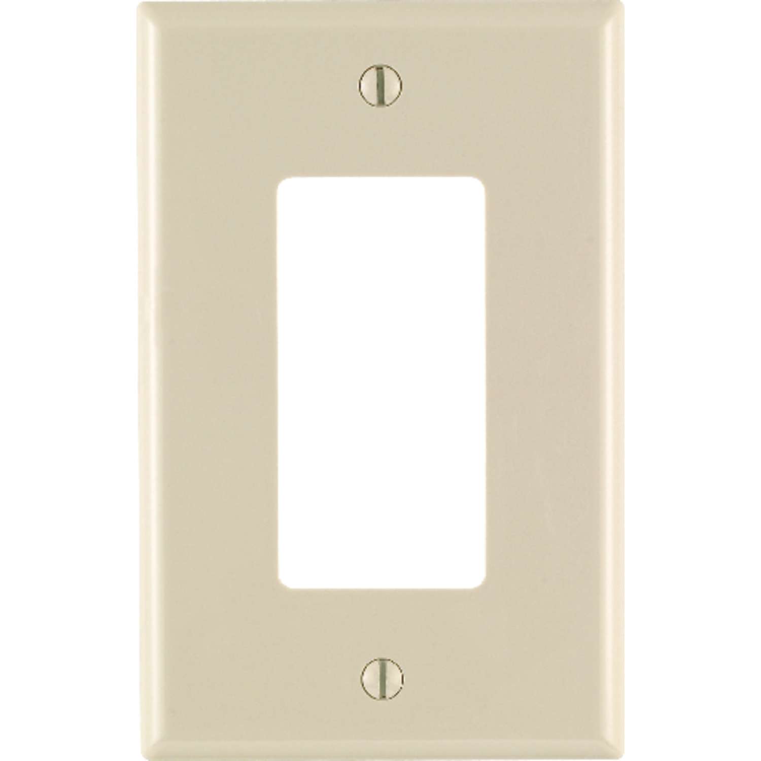 Leviton Light Almond 1 gang Nylon Decorator Wall Plate 1 pk - Ace Hardware