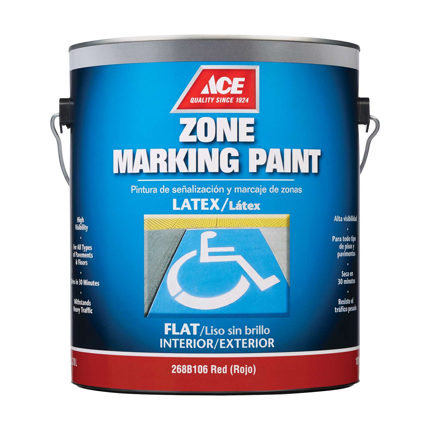 Ace Red Zone Marking Paint 1 gal - Ace Hardware