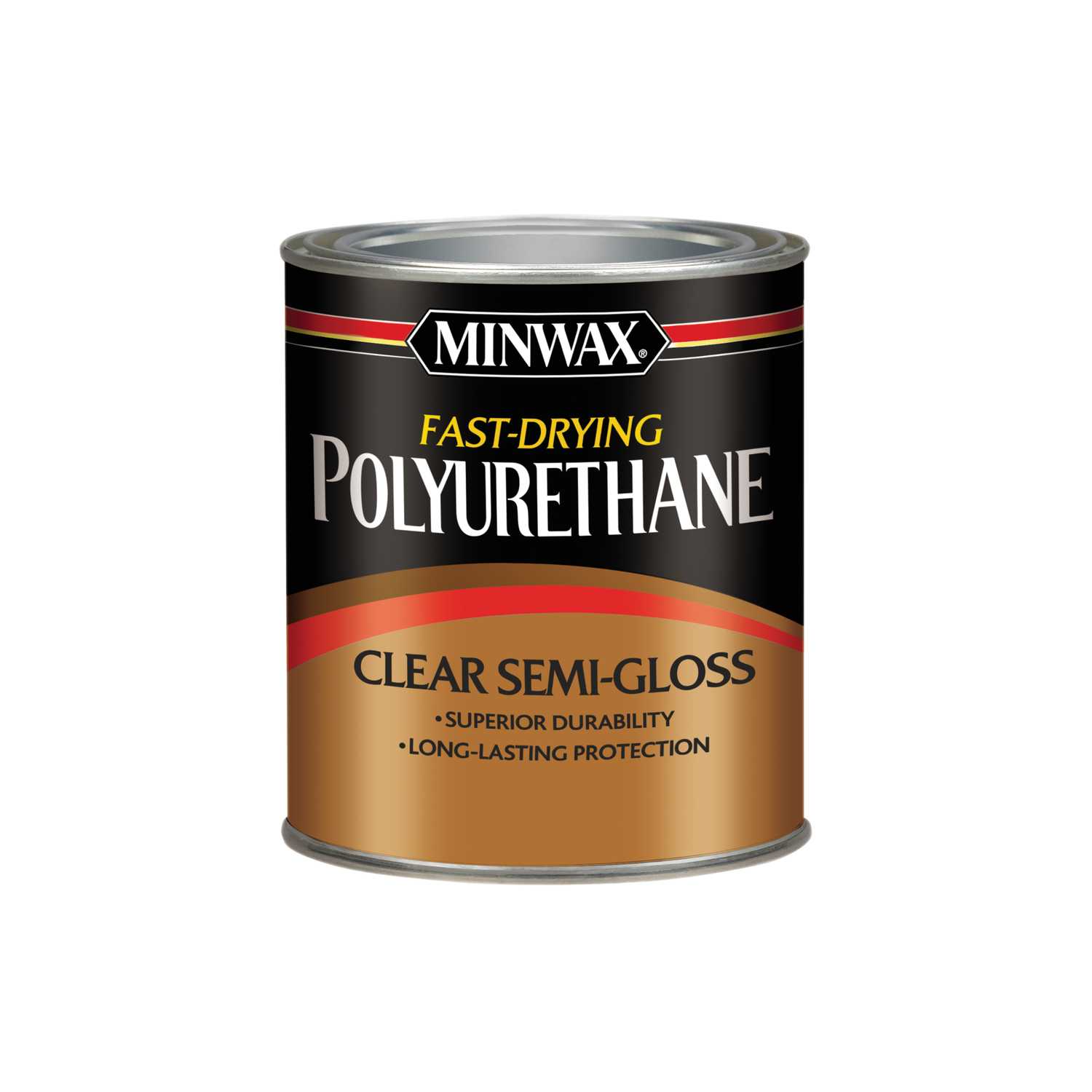 Minwax Semi-Gloss Clear Fast-Drying Polyurethane 1 qt. - Ace Hardware