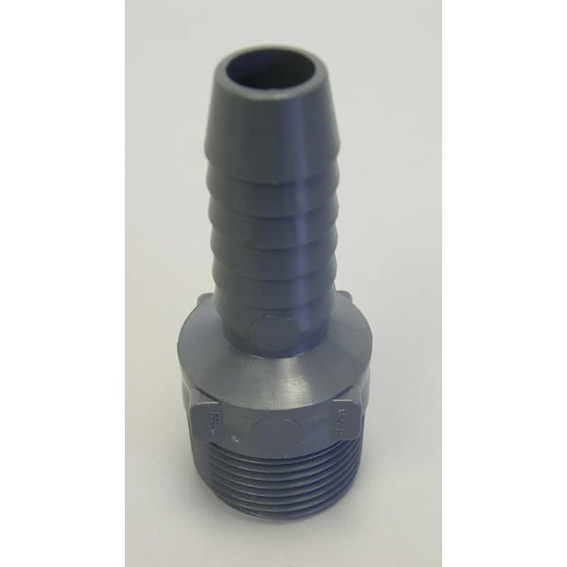 Campbell 2 in. MPT X 1-1/2 in. D Barb PVC Reducing Adapter - Ace Hardware