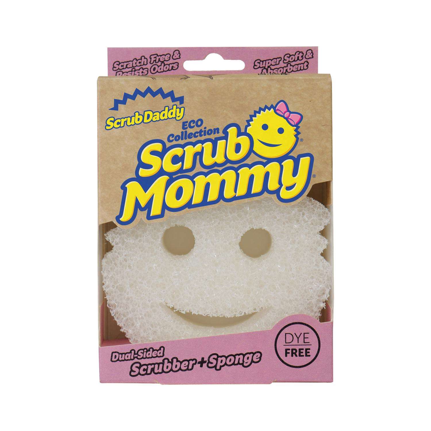 Scrub Daddy Scrub Mommy Non-Scratch Scrubber Sponge For Multi-Purpose 1 ...