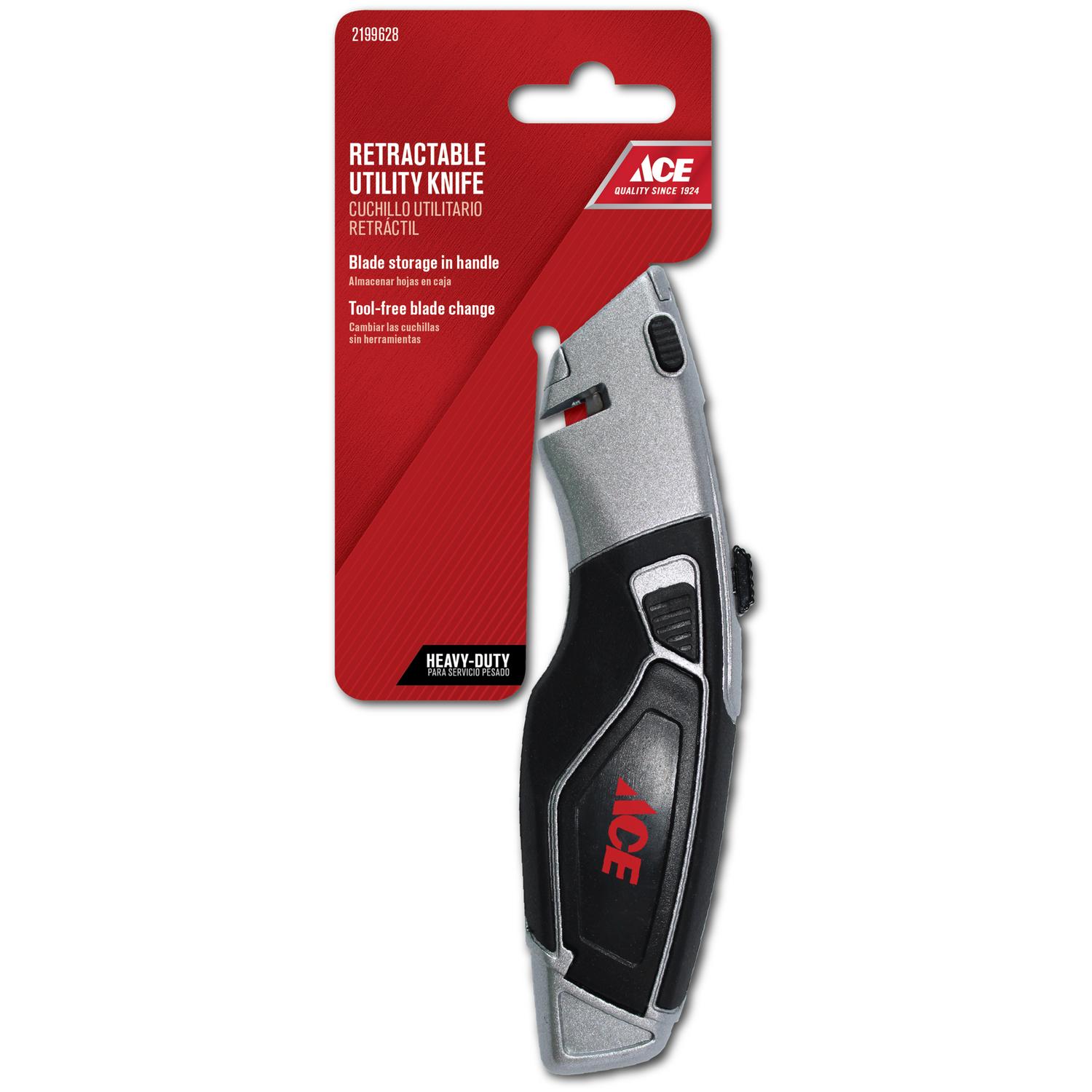 Ace 6 in. Fixed Blade Utility Knife White 1 pk - Ace Hardware