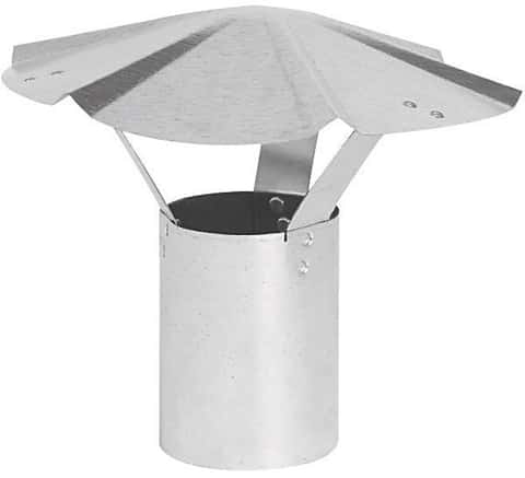 Imperial 3 in. D Galvanized Steel Vent Cap - Ace Hardware