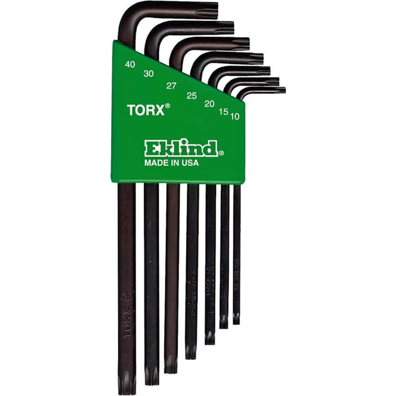 Eklind Security Torx Assorted Short Arm Torx L-Key Set 7 pc - Ace Hardware