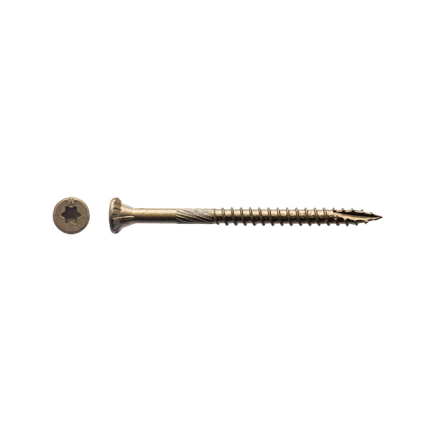 Big Timber No. 9 X 2-1/2 in. L Star Bronze Wood Screws 26.8 lb 2500 pk ...