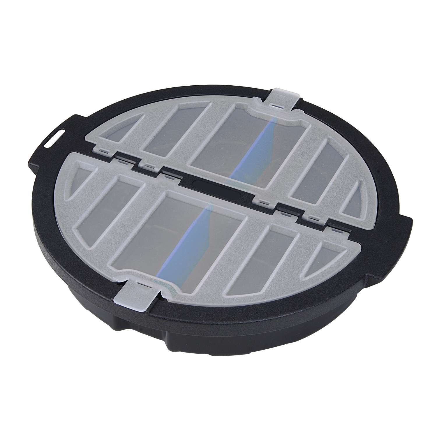 Ace 13 in. W X 2 in. H Plastic Bucket Organizer 4 pocket Black 1 pc ...