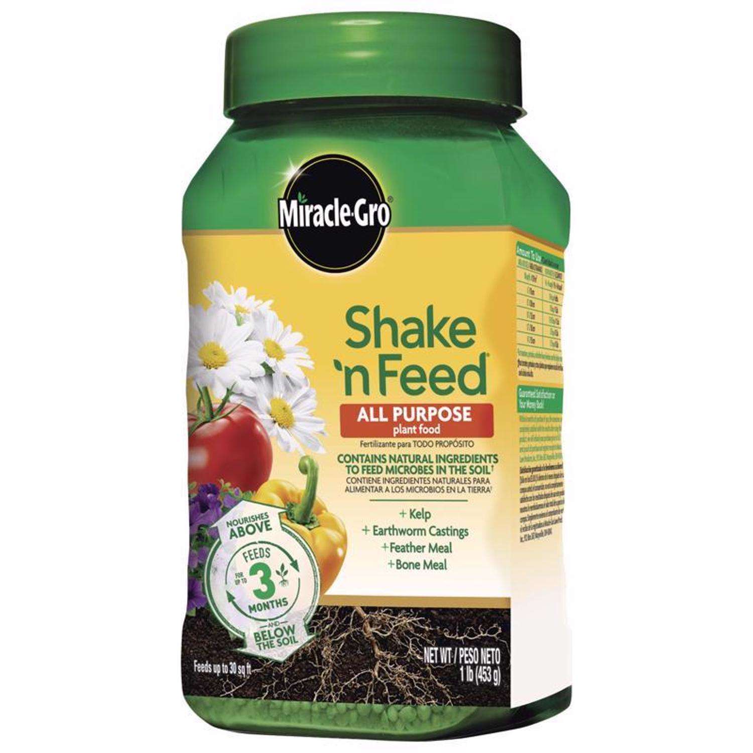 Miracle-Gro Shake 'N Feed Granules Plant Food 1 lb Mfr# 3001810 - Ace ...