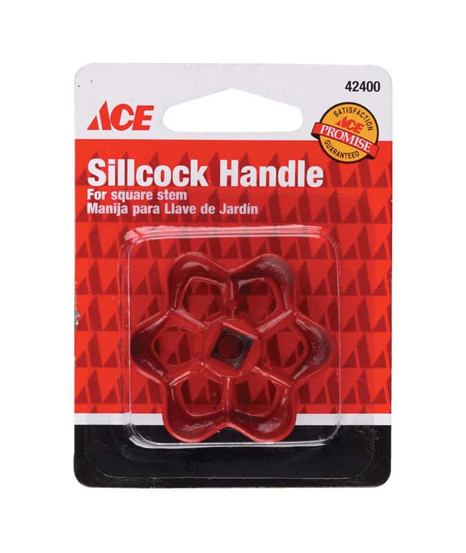 Ace Iron Red Sillcock Valve Handle 1 pc Mfr# 80-5071A - Ace Hardware