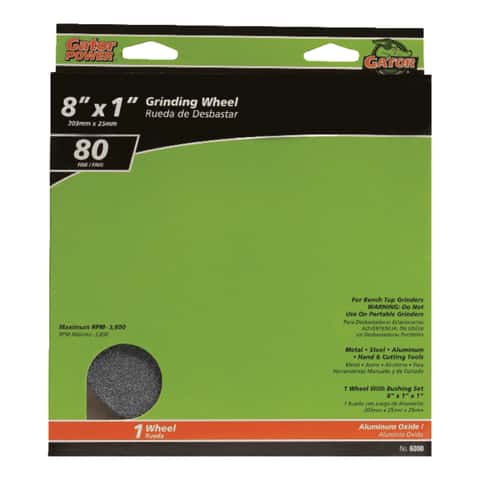Gator 8 in. D X 1 in. in. Grinding Wheel - Ace Hardware