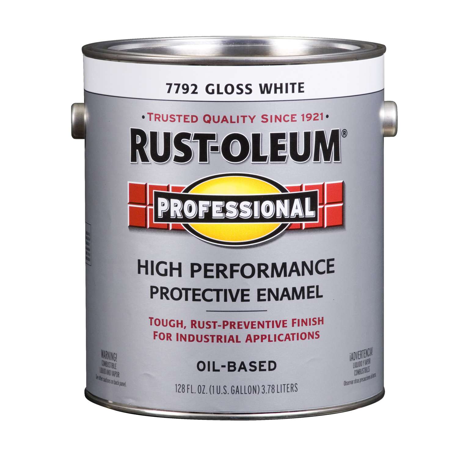 Rust-Oleum Professional Indoor and Outdoor Gloss White Oil-Based ...