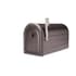 Architectural Mailboxes Roxbury Galvanized Steel Post Mount Rubbed ...