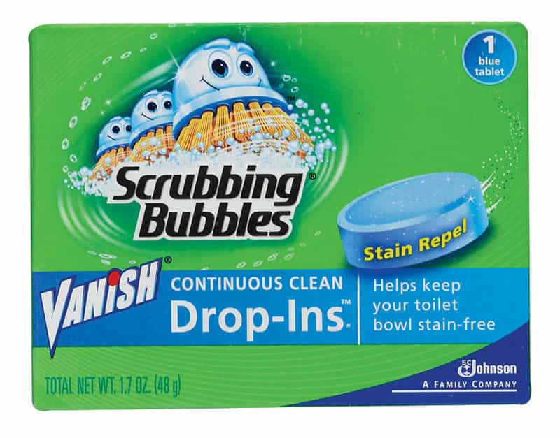 Scrubbing Bubbles Vanish No Scent Toilet Bowl Cleaner 1.7 oz. Tablet ...