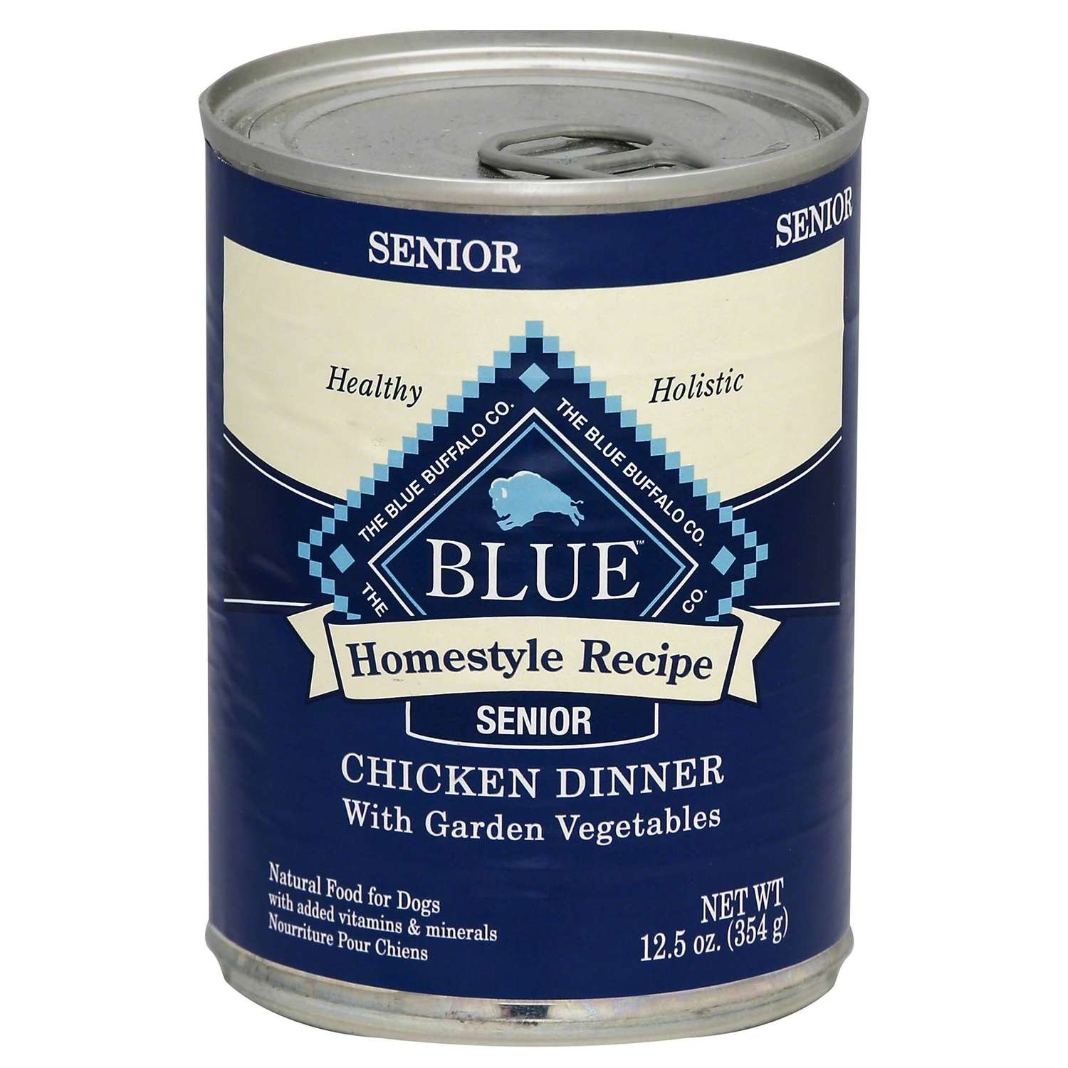 Blue Buffalo Senior Chicken Dinner Wet Dog Food 12.5 oz Mfr# 596411 ...