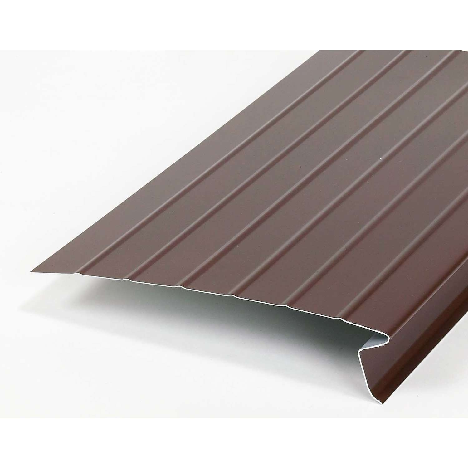 Amerimax 6 in. W X 10 ft. L Aluminum Drip Edges Royal Brown - Ace Hardware