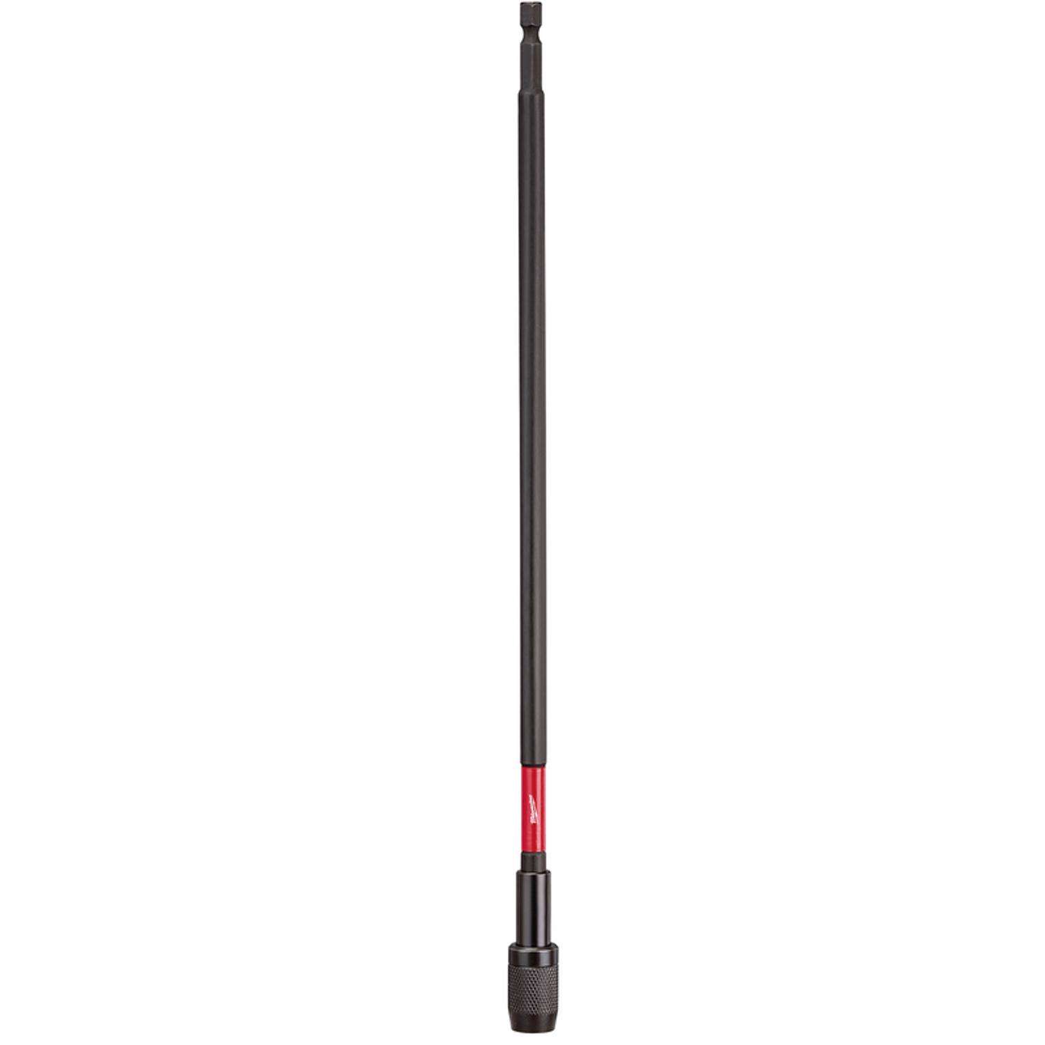 Milwaukee Shockwave 12 in. Alloy Steel Impact Magnetic Locking Bit ...