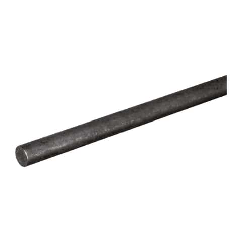 SteelWorks 1/2 in. D X 36 in. L Hot Rolled Steel Weldable Unthreaded ...