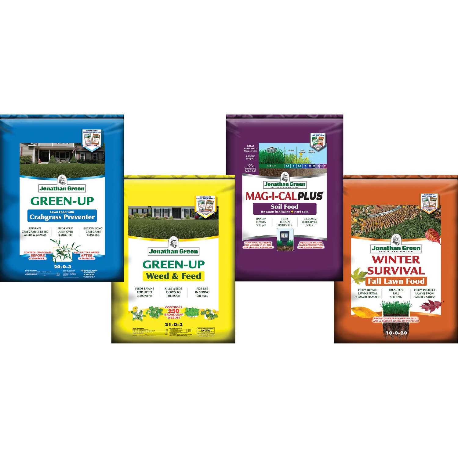 Jonathan Green New American Lawn Annual Program Lawn Fertilizer For All ...