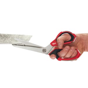 Milwaukee 9.5 in. Iron Carbide Smooth Offset Jobsite Scissors 1 pc ...