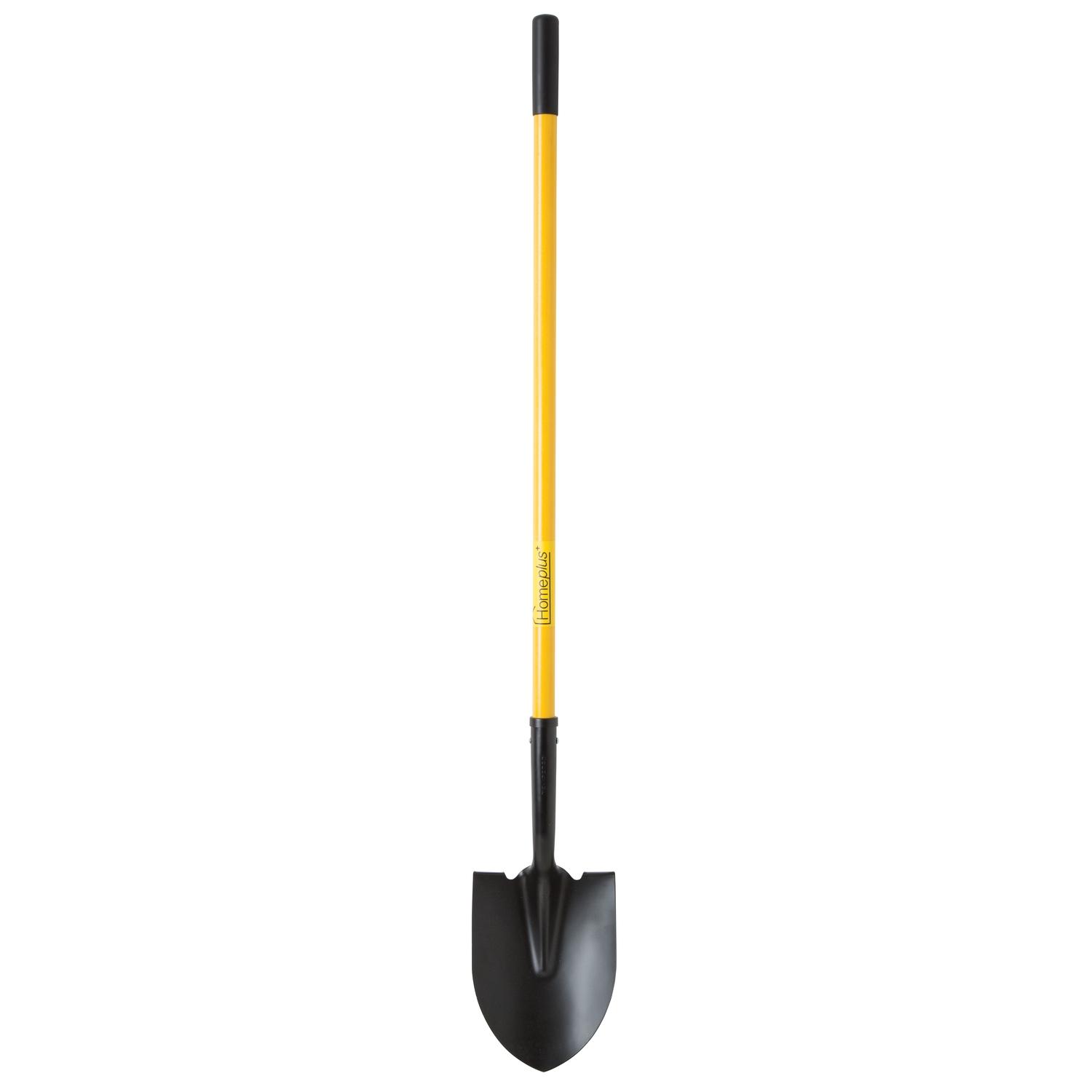 Ace 58 in. Steel Round Digging Shovel Wood Handle Mfr 70018 Ace Hardware