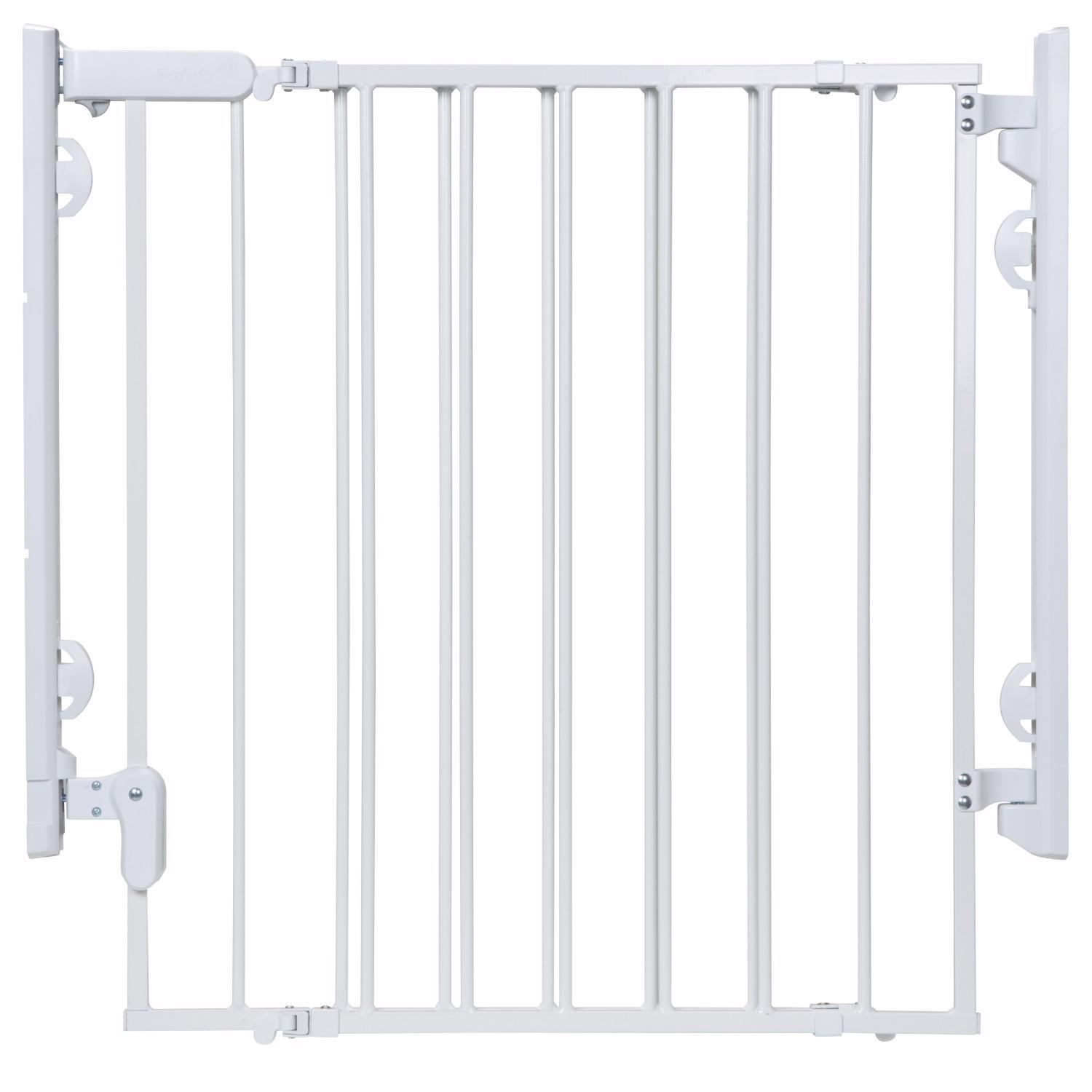 Safety 1st White 28 in. H X 29 - 42 in. W Metal Stairway Gate - Ace ...