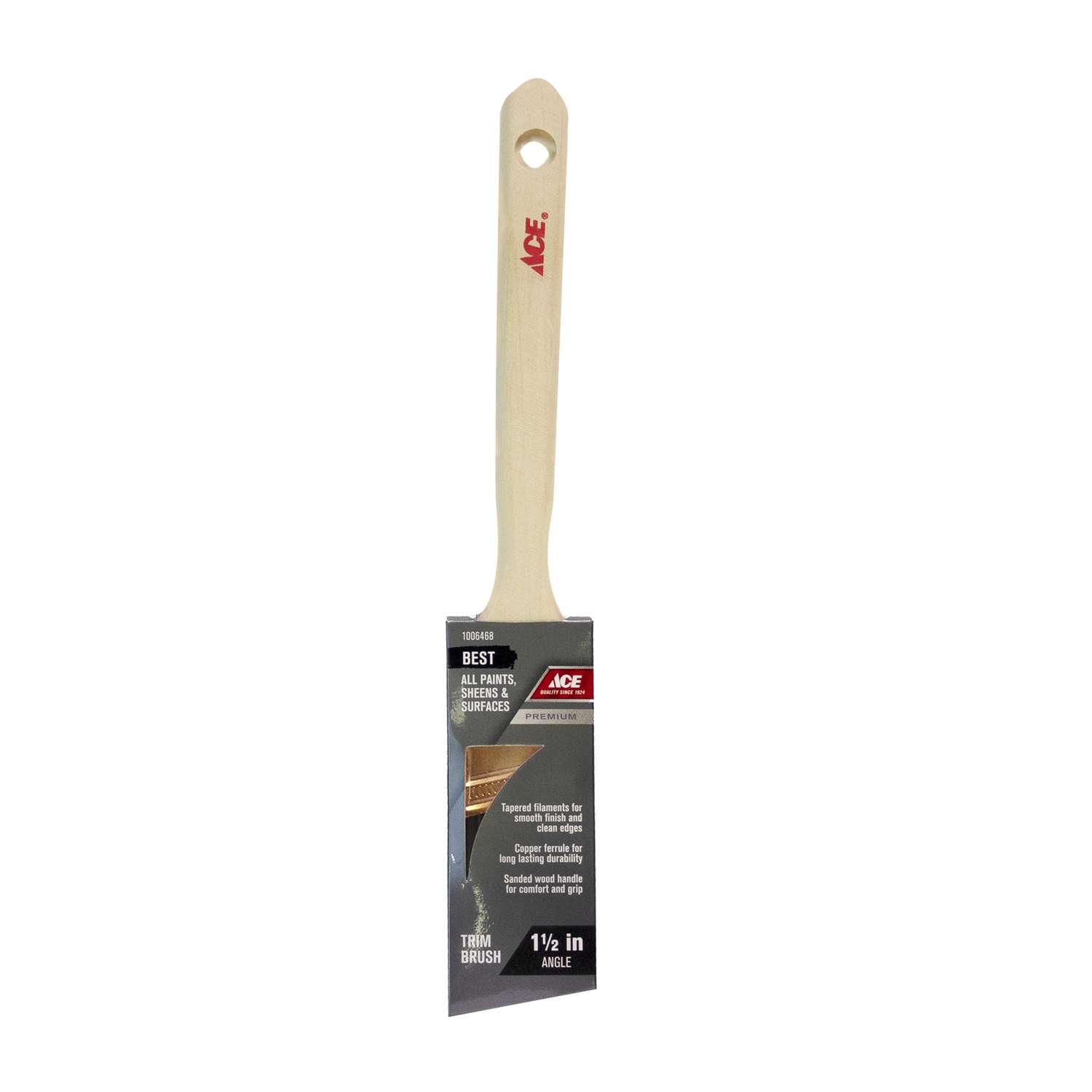 Ace Best 1.5 in. W Angle Paint Brush - Ace Hardware