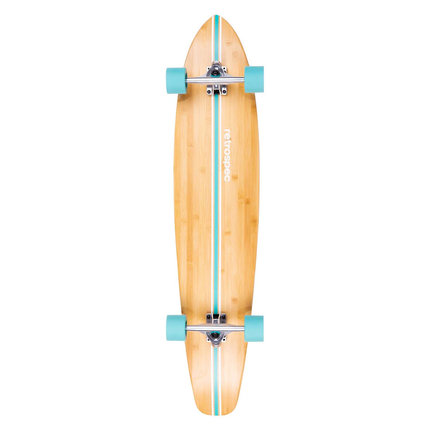 Retrospec Zed Longboard Wood Aqua Pipeline 1 pc - Ace Hardware