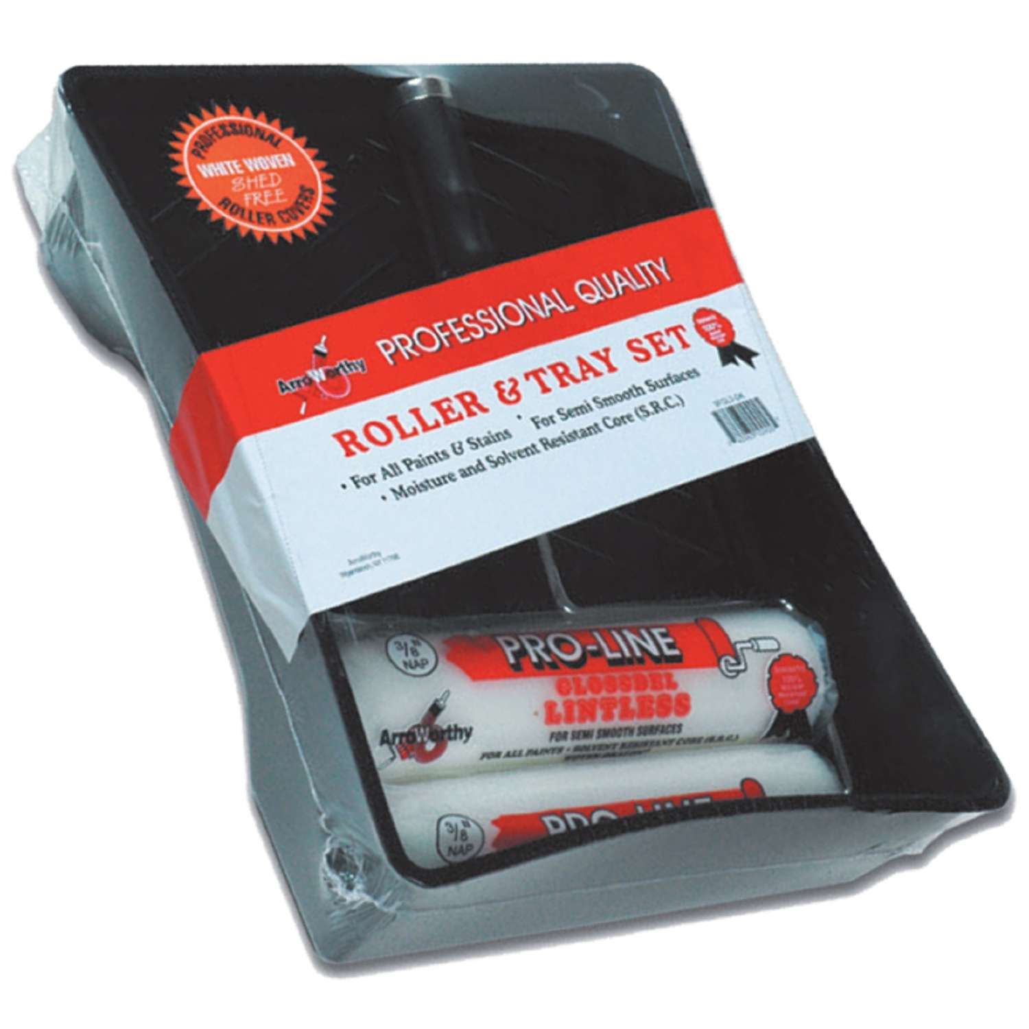ArroWorthy Pro-Line Glossdel 9 in. L Disposable Paint Tray Kit - Ace ...