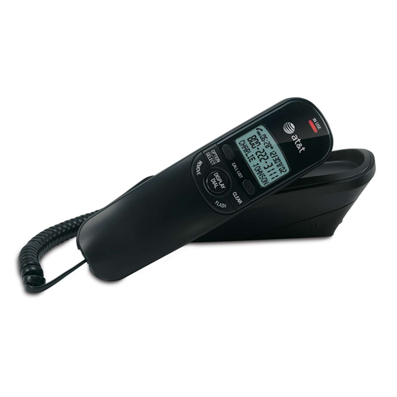 AT&T 1 Handle Analog Telephone Black - Ace Hardware