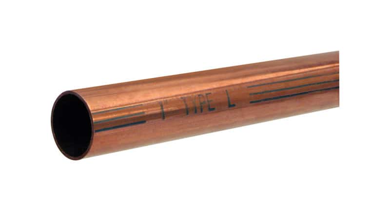 Mueller 1/2 in. Dia. x 5 ft. L Type L Copper Water Tube - Ace Hardware
