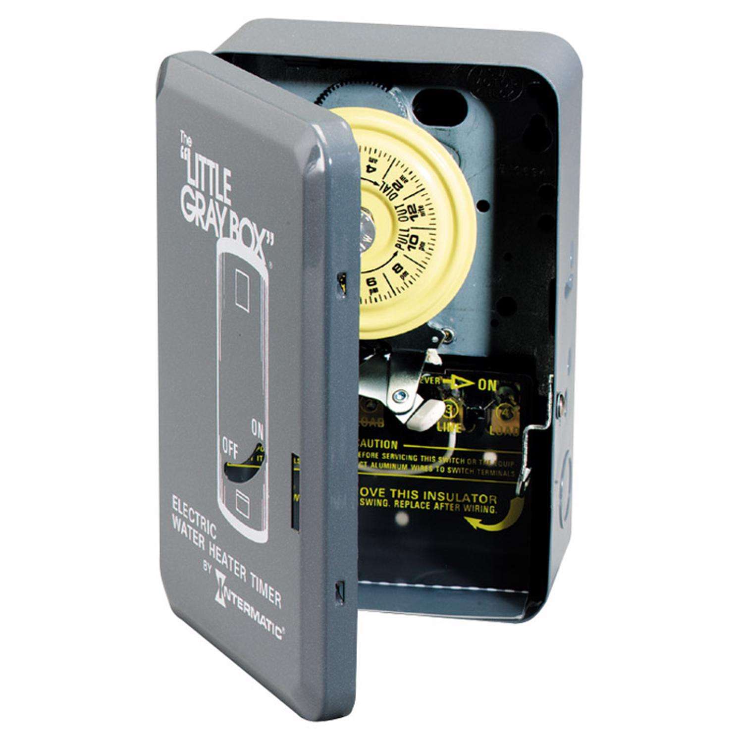 Intermatic Indoor Electric Water Heater Timer 277 V Gray - Ace Hardware
