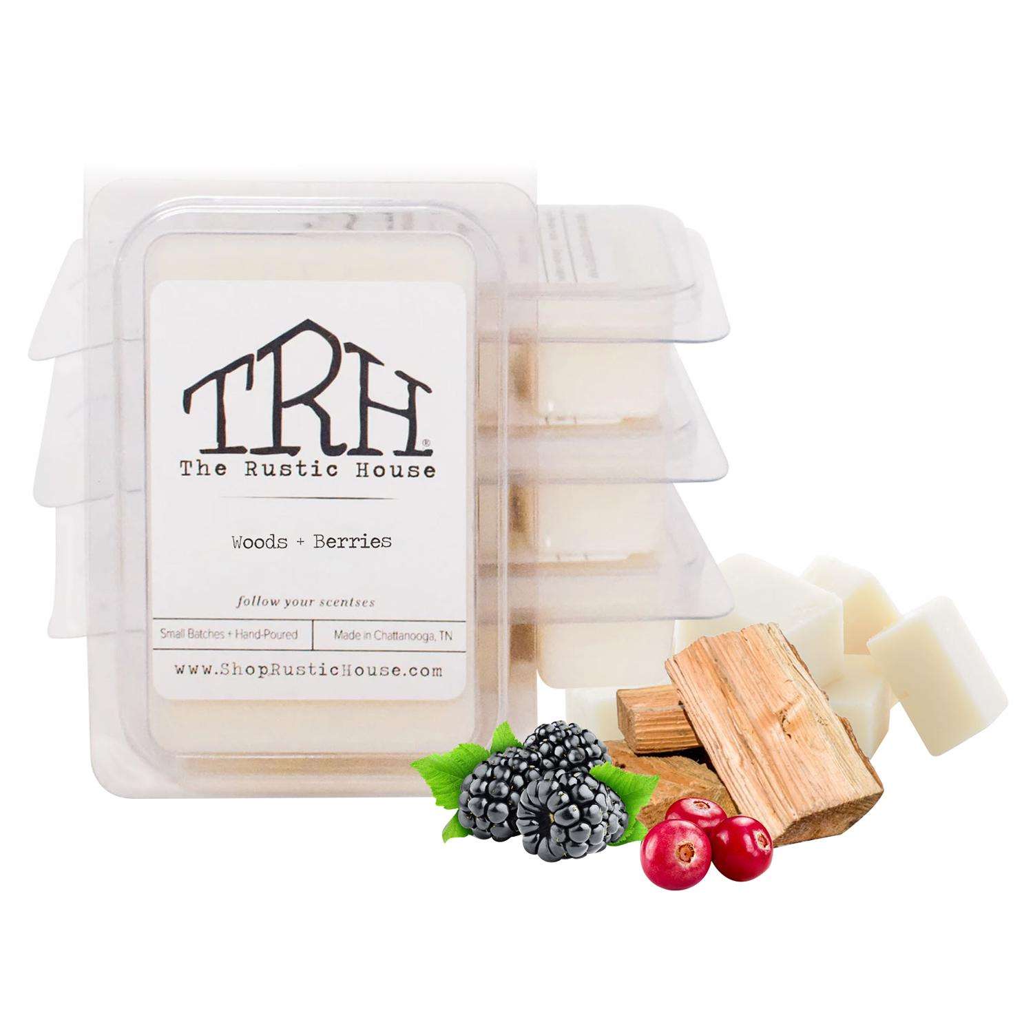 The Rustic House White Berries/Woods Scent Fragranced Wax Melt 2.45 oz ...