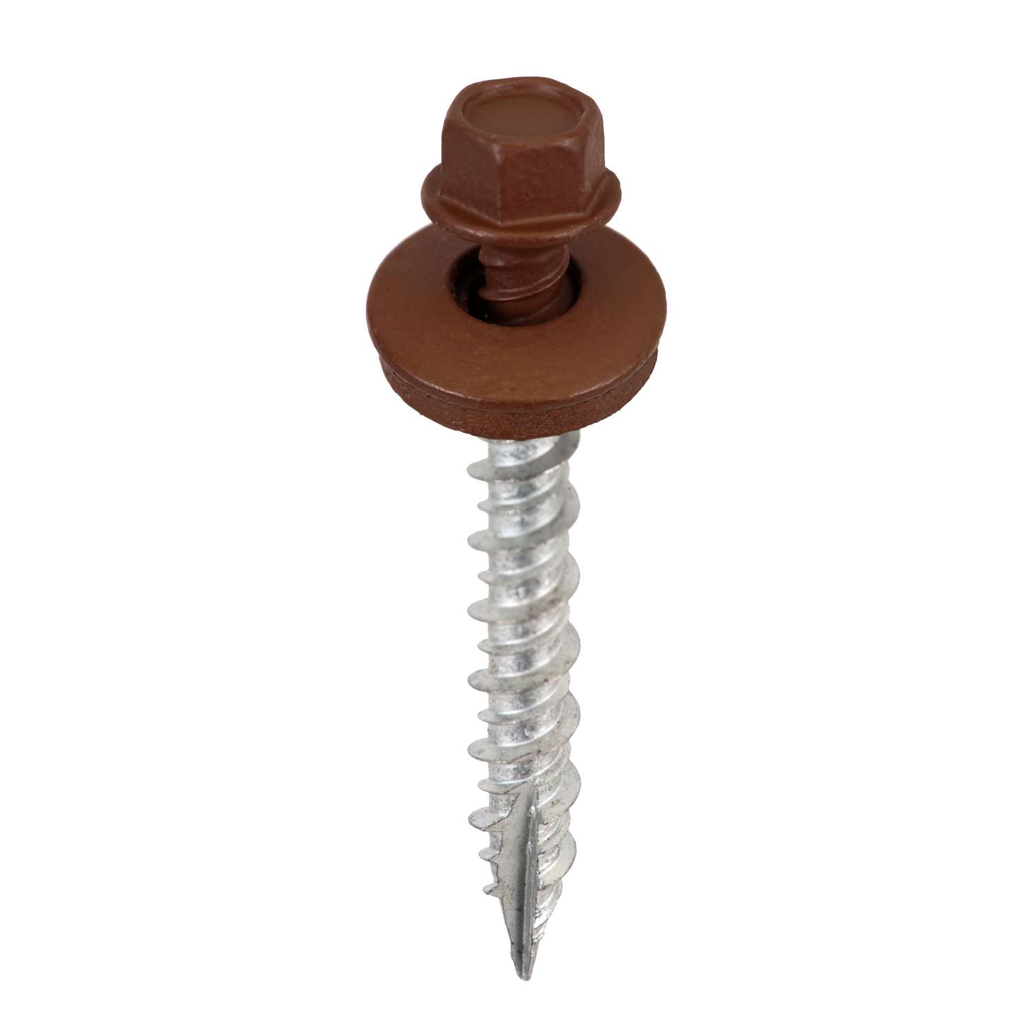 Acorn International No. 9 Sizes X 1-1/2 in. L Self-Tapping Hex Head ...